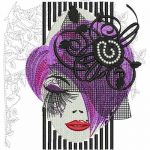 Fancy Ladies Machine Embroidery Designs Kreations by Kara Embroidery ...