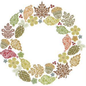 Autumn Scrolls Machine Embroidery Designs Kreations by Kara Embroidery ...