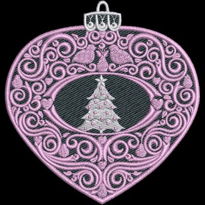 FSL CI Christmas Tree Machine Embroidery Designs Kreations by Kara ...
